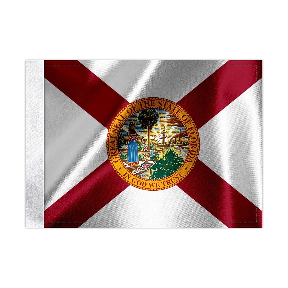 Vibrant Florida State Flag For Motorcycles Cars & Trucks