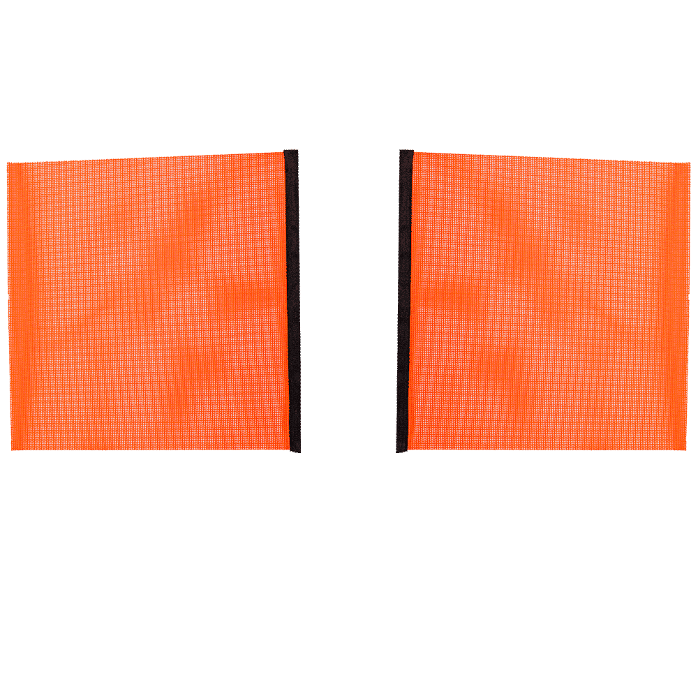 Pilot Car Replacement Flags | X50 Flag Mounts