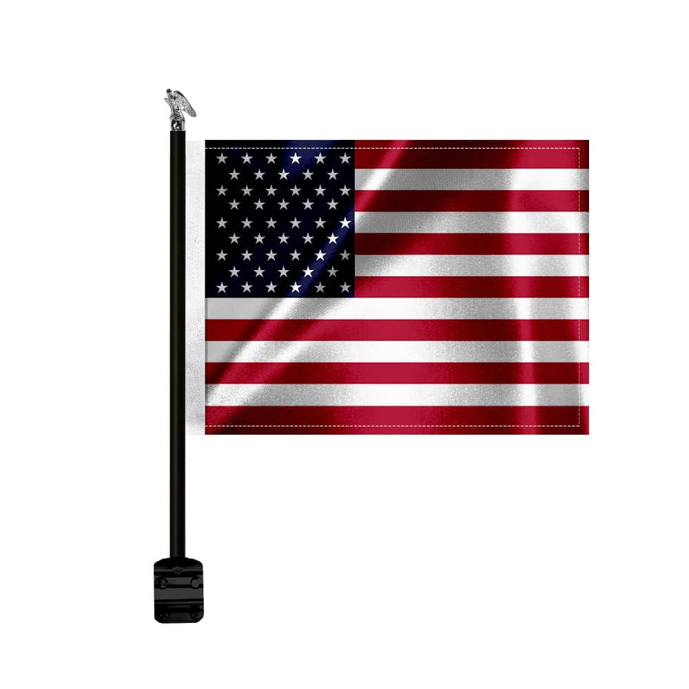 #1 Tractor Flag Mount - W/ 14x18" Vibrant Flag